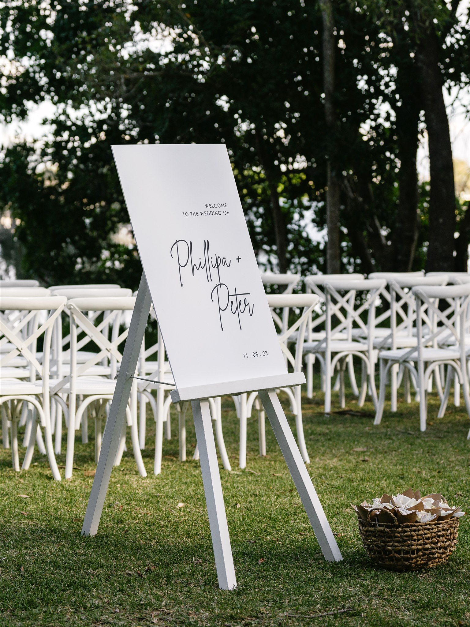 Phillipa and Peter | Black Tie Noosa Wedding - The Bride's Tree